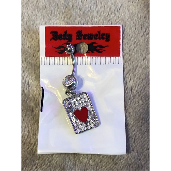 Jewelry | Ace Of Spades Belly Button Ring | Poshmark